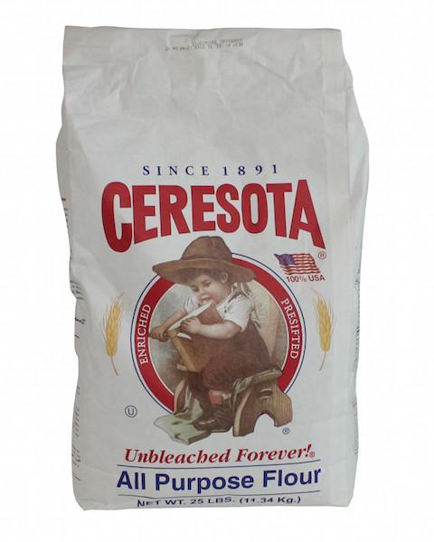 Ceresota Unbleached All Purpose Flour, 25 lb – Parthenon Foods