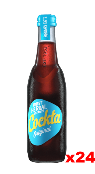 Cockta Soft Drink-Glass Bottle CASE (24 x 0.275 L (9.29 fl.oz ...