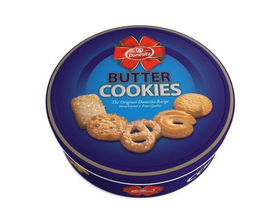 Butter Cookies (Danesita) 12 oz (340g) Tin – Parthenon Foods