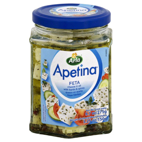 Danish Feta In Oil and Spices - 9.3 oz (263g) – Parthenon Foods