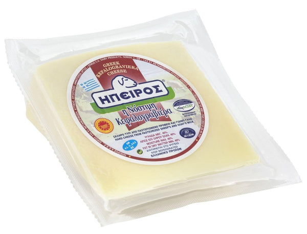 Greek Kefalograviera Cheese (EPIROS) 9.5 oz (270g) – Parthenon Foods