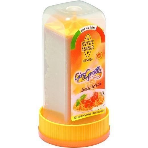 Grana Padano Cheese w/ Grater (Gira Gratta) 5 oz – Parthenon Foods