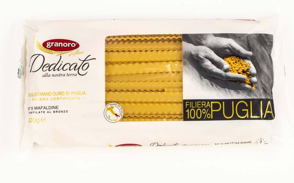 Mafaldine Pasta No. 5 Long (Granoro) 500g – Parthenon Foods