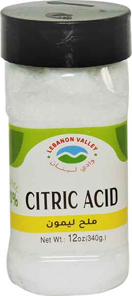 Citric Acid (Lebanon Valley) 12 oz – Parthenon Foods