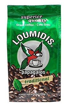 Greek Ground Coffee (Loumidis) 6.8 oz (194g) – Parthenon Foods