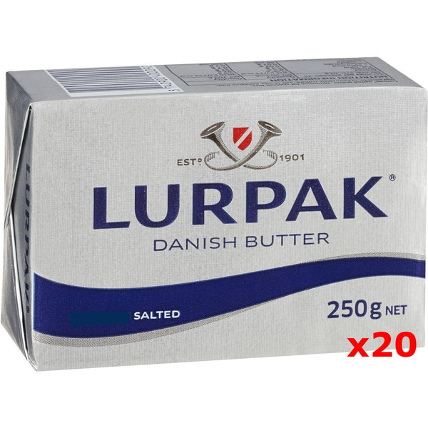 Lurpak Danish Salted Butter (CASE) (20 x 8 oz) – Parthenon Foods