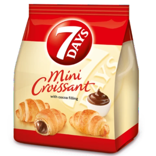 Croissants Mini with Cocoa Filling, 7 Days, 185g (6.53 oz) – Parthenon ...