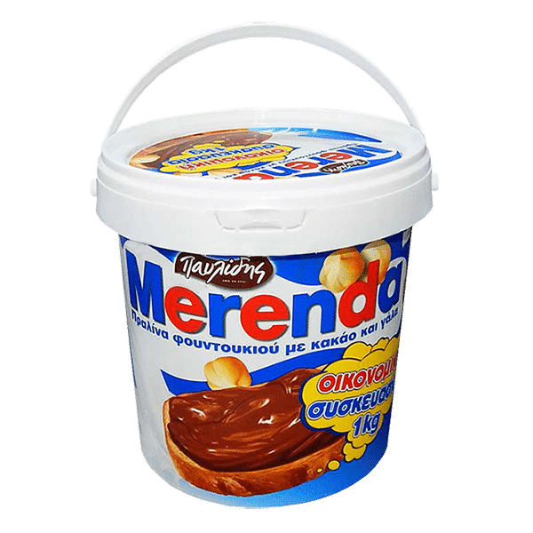 Merenda Hazelnut Cocoa Spread, 1kg – Parthenon Foods