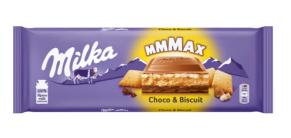 Milka Choco and Biscuit, Schoko and Keks, 300g – Parthenon Foods