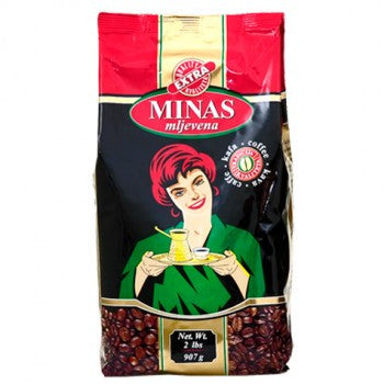 Minas Roasted Coffee, Extra, 907g (Green Shirt) – Parthenon Foods