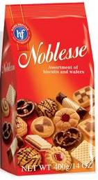 Assorted Biscuits and Wafers - Noblesse 400g – Parthenon Foods
