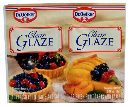 Oetker Clear Glaze 2 x 10g – Parthenon Foods