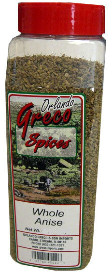 Anise Seeds, Whole (Orlando Spices) 16 oz – Parthenon Foods