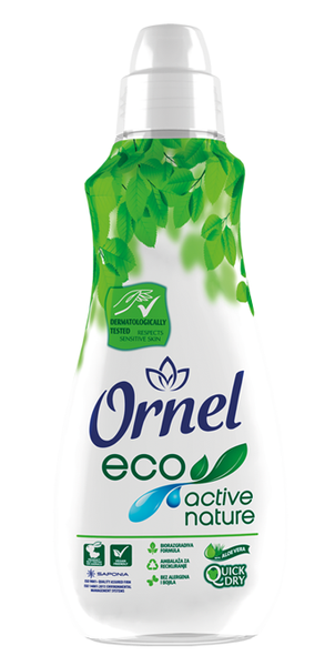 Ornel Eco Active Nature Fabric Softener, 900ml – Parthenon Foods