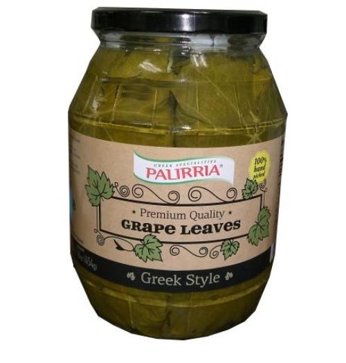 Greek Style Grape Leaves (Palirria) 32 oz (908g) Jar – Parthenon Foods