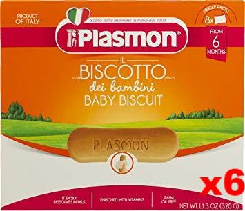 Plasmon Biscotti, 11.3-Ounce Boxes (Pack of 6) – Parthenon Foods