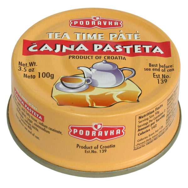 Tea Time Pate (Podravka) 100g (3.5oz) – Parthenon Foods
