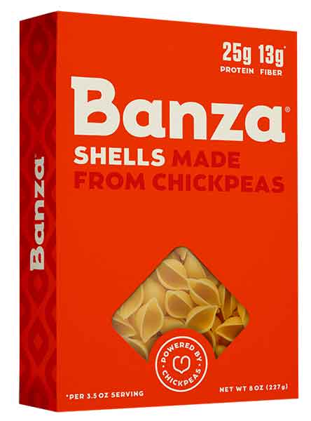Shells Made From Chickpeas (Banza) 8 oz – Parthenon Foods