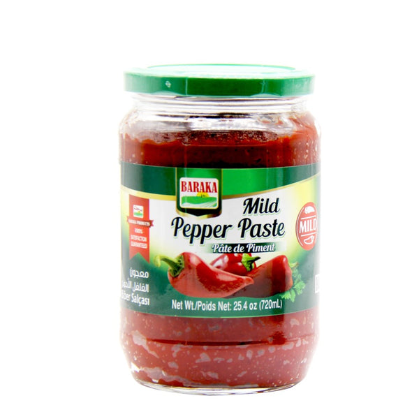 Mild Pepper Paste (Baraka) 700g – Parthenon Foods