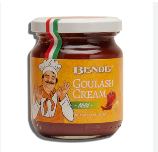 Goulash Cream Mild (Bende) 210g Jar – Parthenon Foods