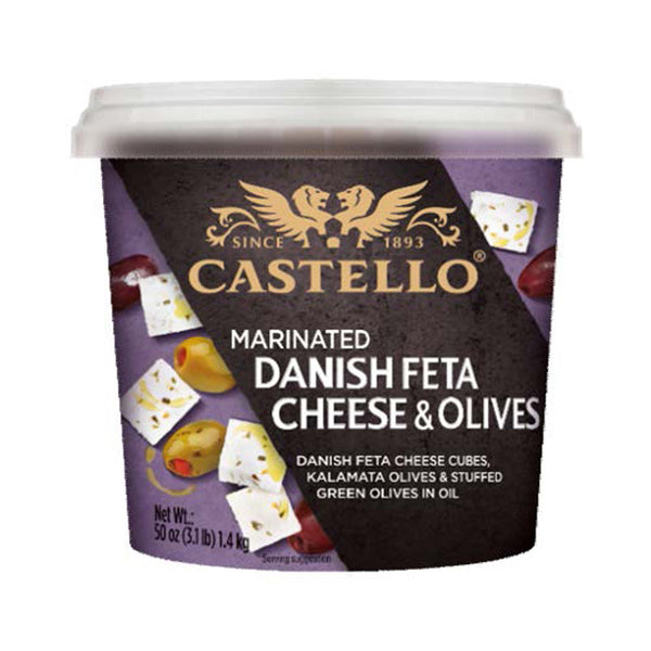 Danish Feta with Olives In Oil and Spices (Apetina) 3.1 lb – Parthenon ...