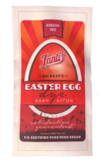 Egg Dye, Red (Fantis) – Parthenon Foods