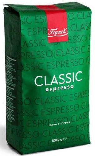Espresso Coffee Beans, Classic (Franck) 1kg – Parthenon Foods
