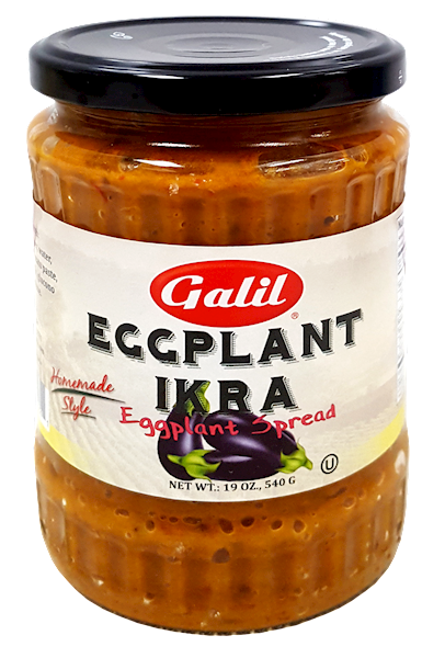 Eggplant Ikra, Eggplant Spread (Galil) 19 oz – Parthenon Foods
