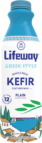Kefir, Greek Style, 32 Fl. Oz. (1 Quart) – Parthenon Foods