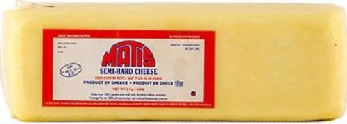 Kaseri Cheese (Matis) approx. 6.5 lb Square – Parthenon Foods