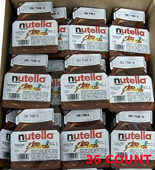 Nutella, 36 Individual Nutella Single Serve packs (Net Weight .52 ounc ...