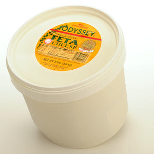 Domestic Greek Feta Cheese, 8lb bucket – Parthenon Foods