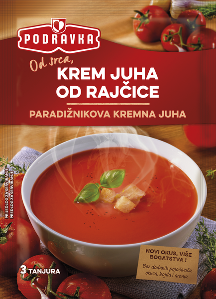 Tomato Cream Soup (Podravka) 2.1 oz (60g) – Parthenon Foods