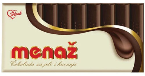 Menaz Cooking Chocolate (Stark) 200 g – Parthenon Foods