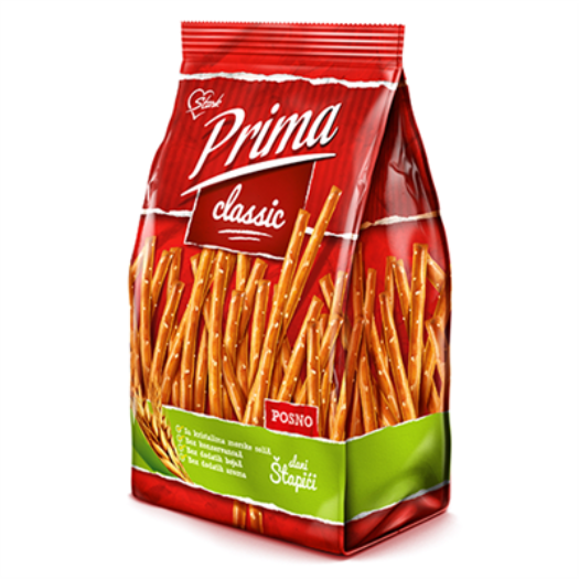 Prima Pretzel Sticks, Slani Stapici (Stark) 220g – Parthenon Foods