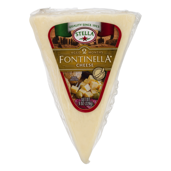 Fontinella Cheese (Stella) 8 oz (226g) – Parthenon Foods